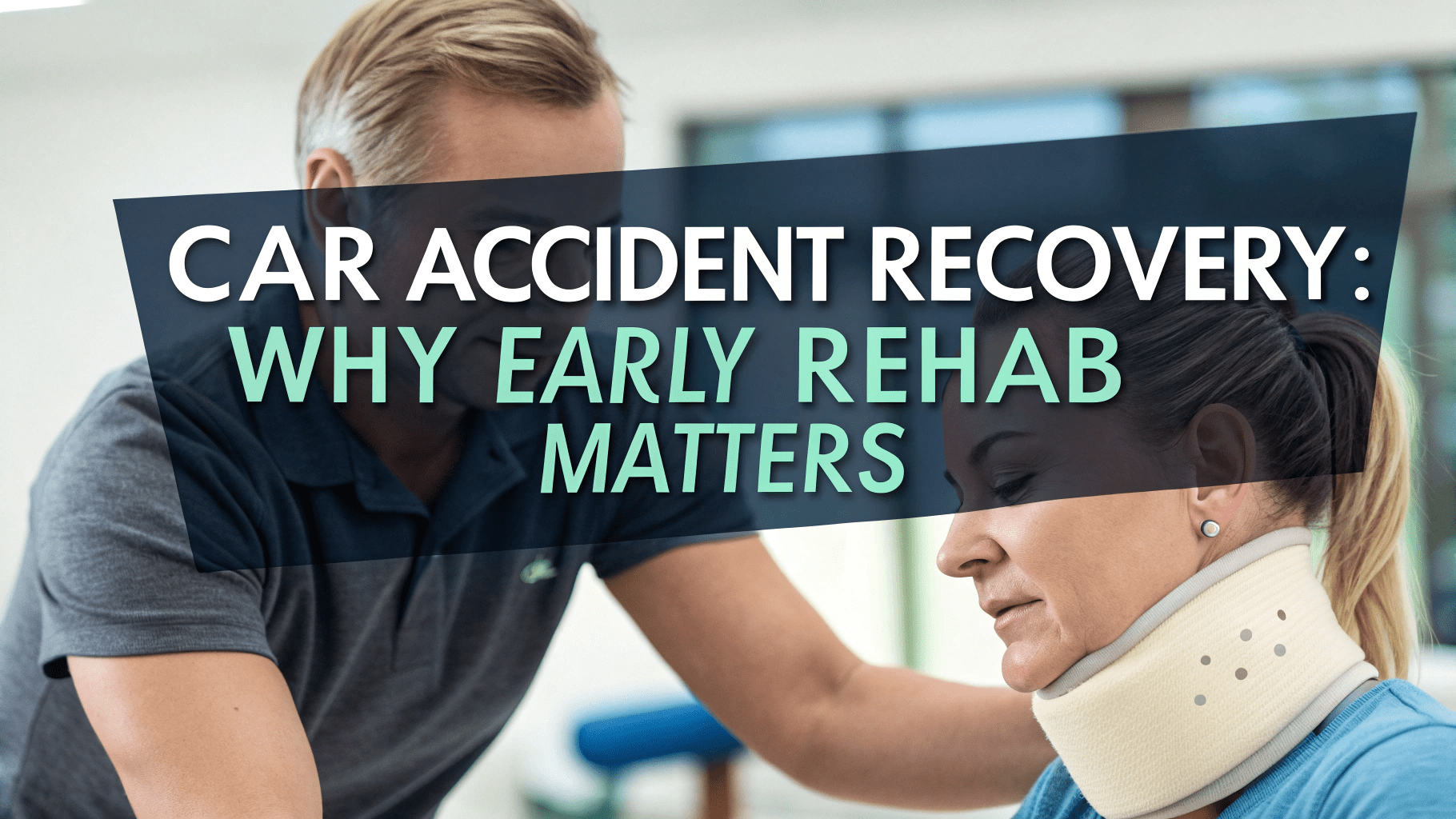 Car Accident Recovery: Why Early Rehab Matters