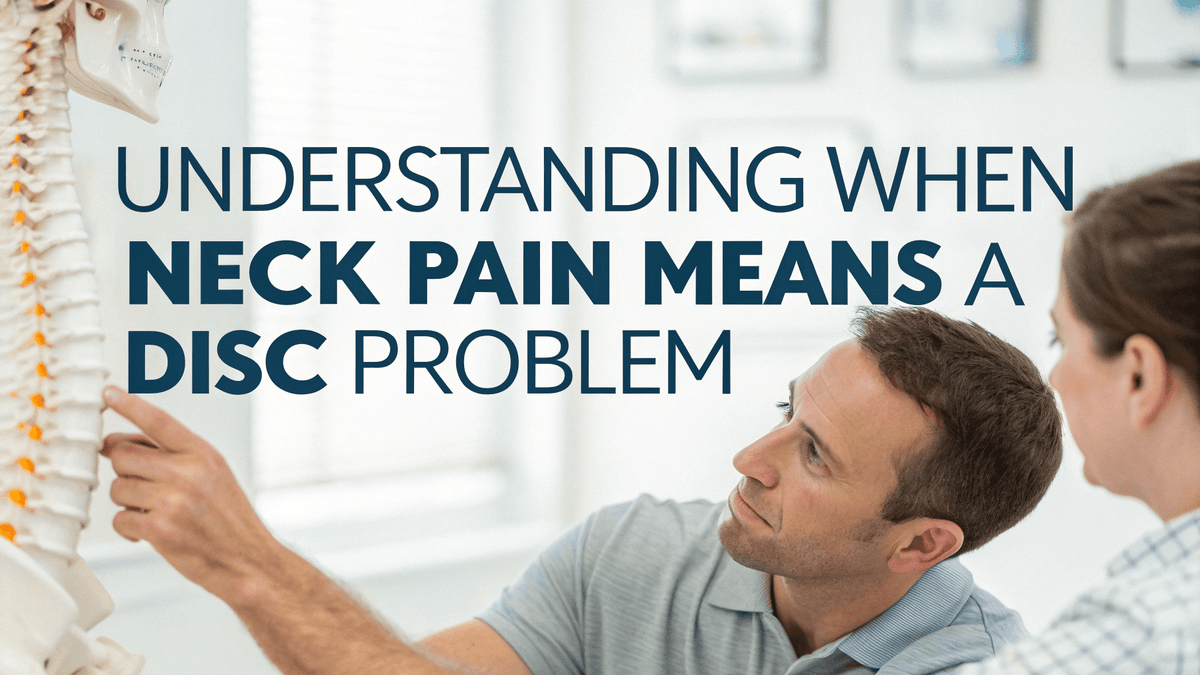 Herniated Disc Symptoms: When Neck Pain Means More